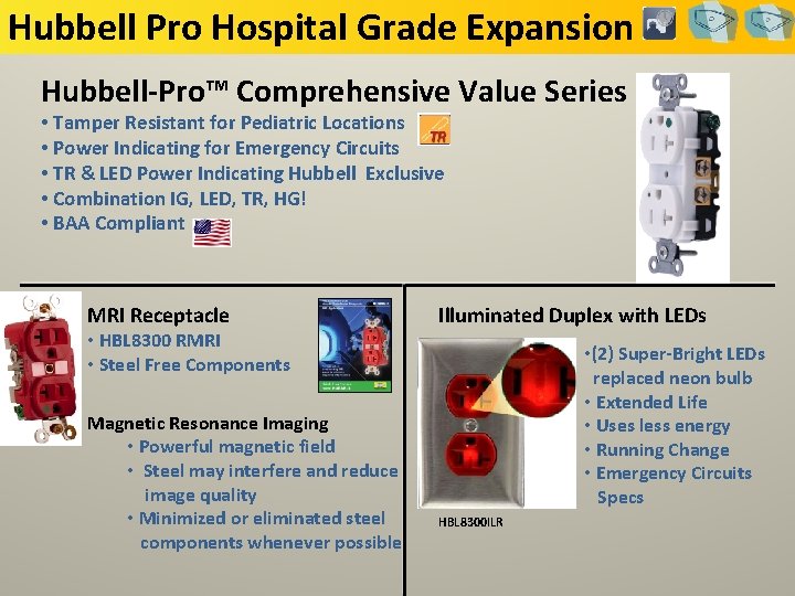 2013 HEALTHCARE Training Presentation Harvey Hubbell Electric Company