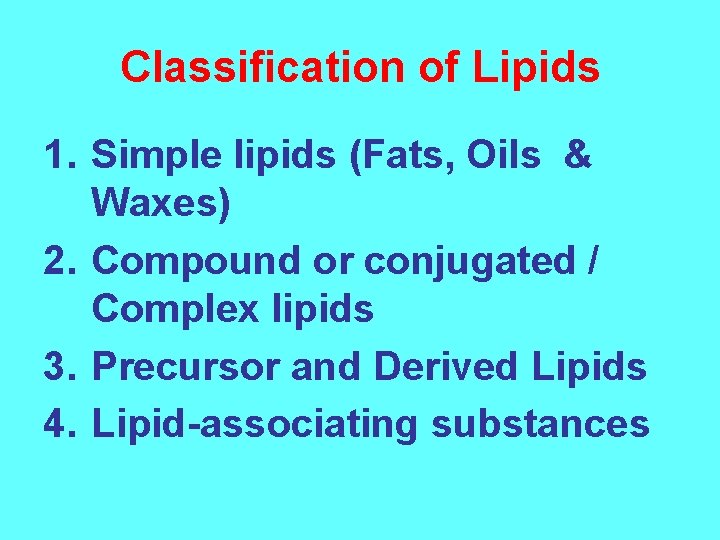 Chapter2 Lipids Definition Lipids are diverse heterogeneous group