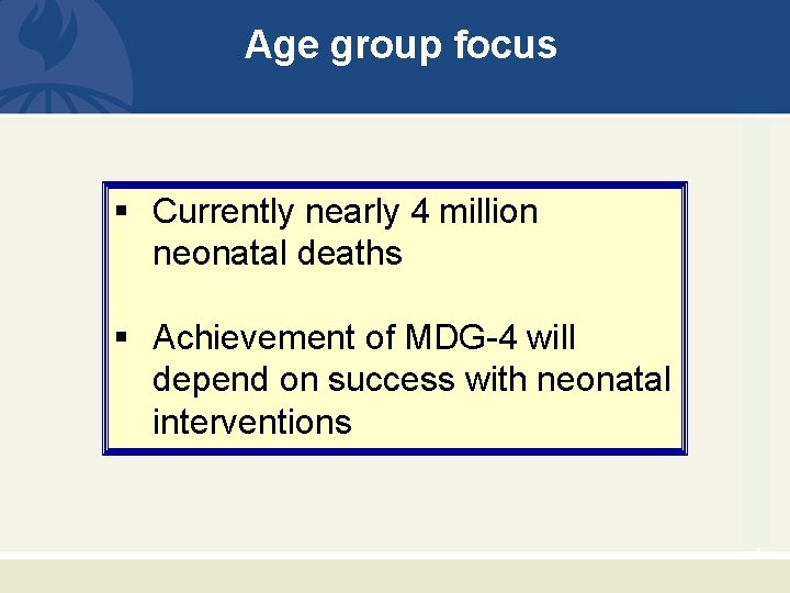 Child deaths Causes and epidemiological dimensions Robert E