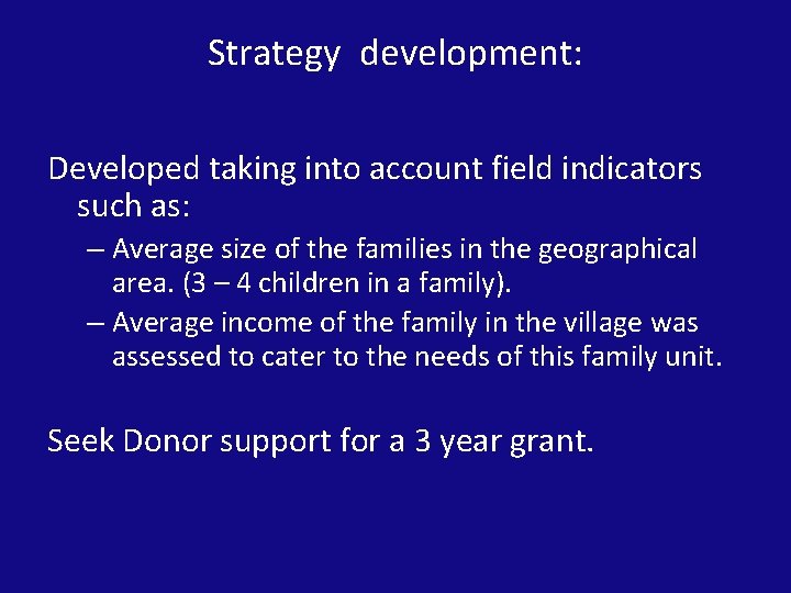 Orphan Vulnerable Children OBJECTIVES Orientation to the Concept