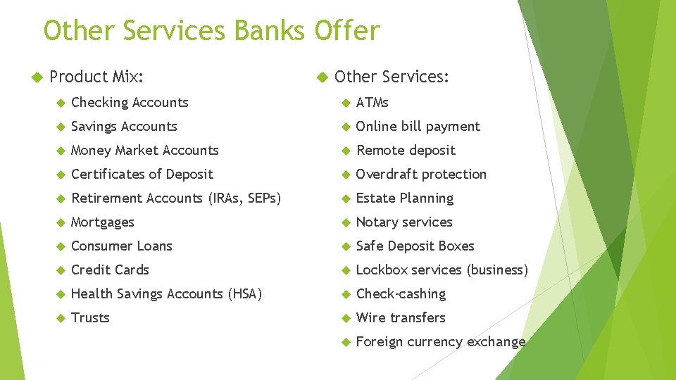 Tyra Elizabeth and Ernie Lets talk about banks