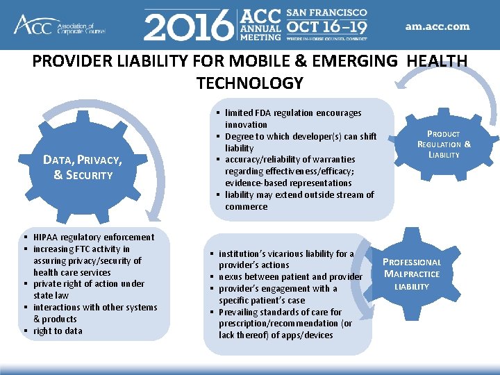 Managing Emerging Technology In Healthcare Moderator Pamela Labaj