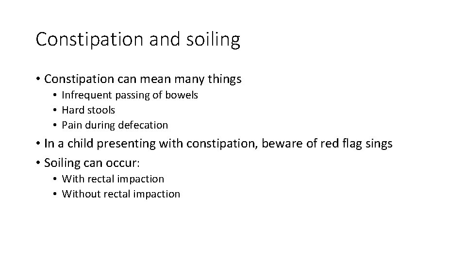 Paediatrics Mosler revision By Thomas Tay Paediatrics Intestinal