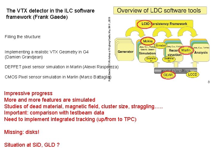 Summary ILC VTX Workshop Ringberg Castle May 28