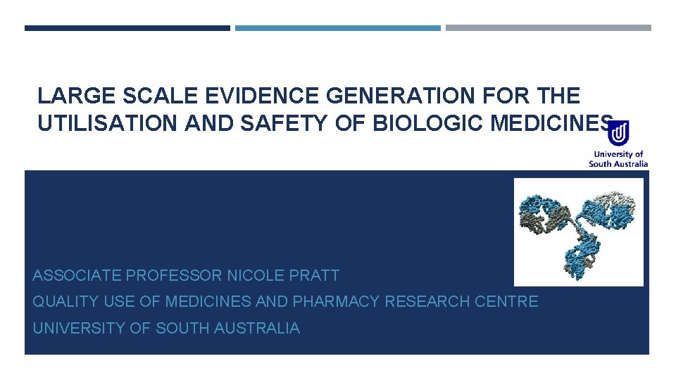 LARGE SCALE EVIDENCE GENERATION FOR THE UTILISATION AND