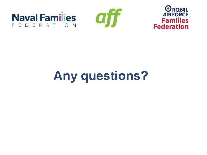 Supporting Alexandra Aspinall Armed Forces Families NFF Regional