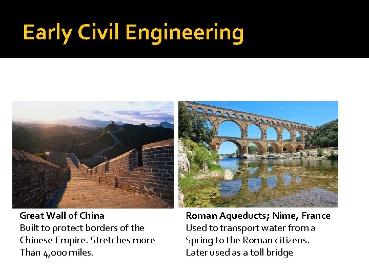 The Master Builder Applications of Technology The beginning
