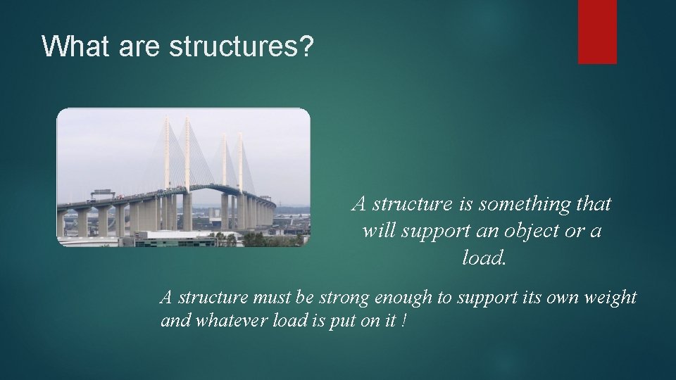 Structures LESSON 1 What are structures A structure