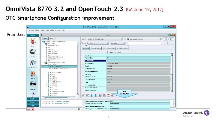 Omni Vista 8770 release 3 2 Release presentation
