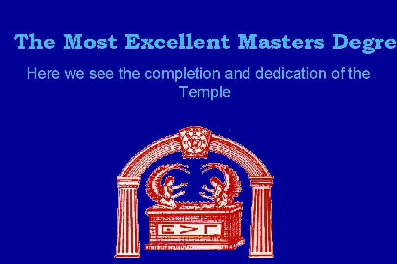 WELCOME FURTHER LIGHT IN FREEMASONRY PRESENTED BY Miami