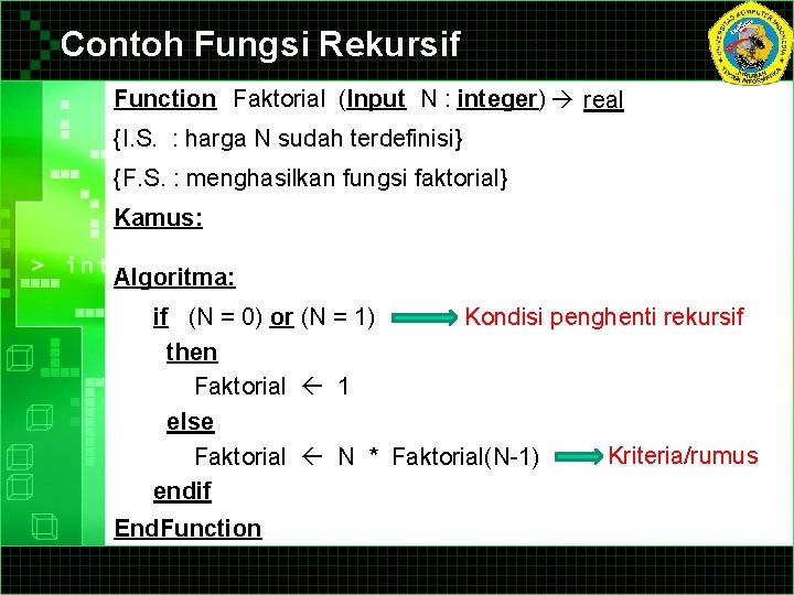 Algoritma dan Pemrograman Subrutin Function Tim Algoritma dan