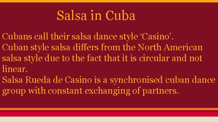 Sevillanas and Salsa By Sidney Melendy Period Fourth