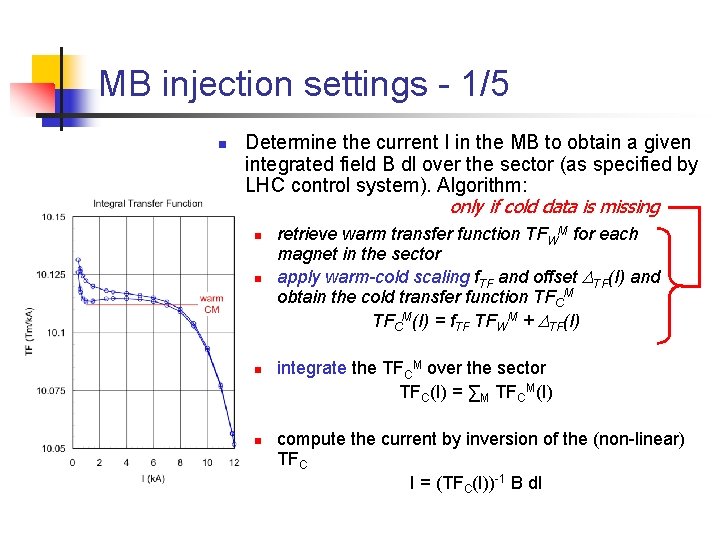 How the Magnetic Measurements and the Reference Magnet