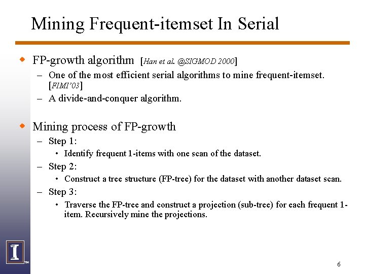 Parallel Mining Frequent Patterns A Samplingbased Approach Shengnan