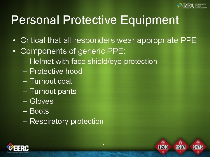 Module 6 Health and Safety Considerations for EthanolBlended