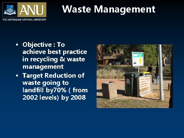 Sustainability and Facilities Management John Sullivan Energy ...