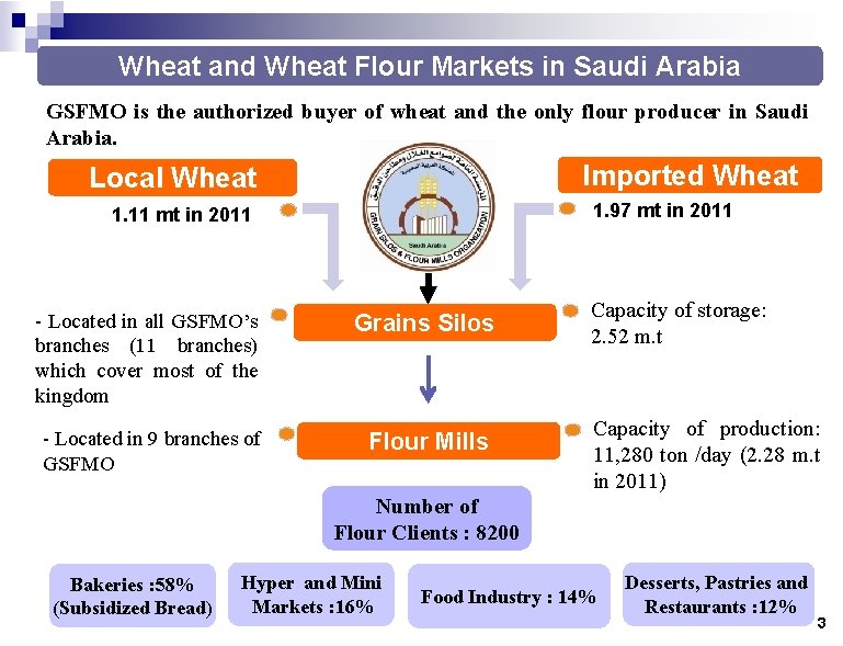 Grain Silos Flour Mills Organization Kingdom of Saudi