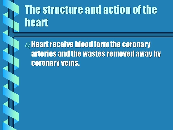 Heart The Structure and composition of mammalian blood