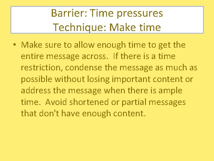 Overcoming Communication Barriers Introduction It doesnt matter what