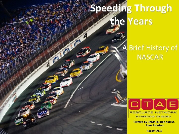 Speeding Through the Years A Brief History of