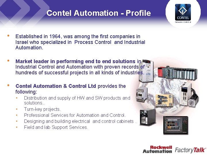 Contel Group Company Profile Dec 2011 Contel Group