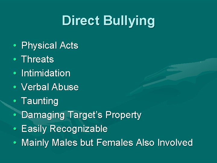 California School Resource Officers Association Solutions to Bullying