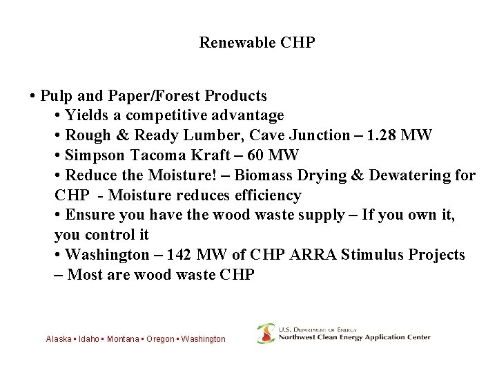 Opportunities for OnSite Industrial Renewable Energy David Sjoding