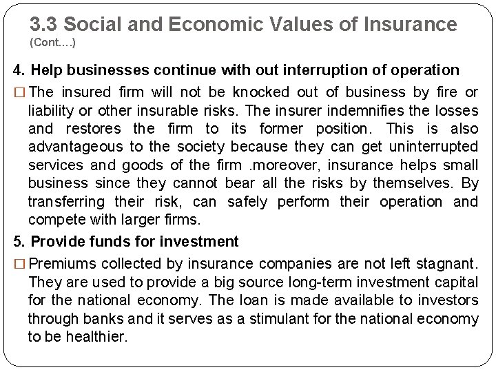 UNIT3 INTRODUCTION TO INSURANCE 3 1 Introduction Risk