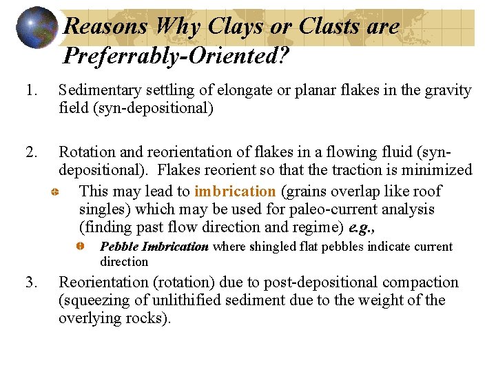 Primary Structures Geologic Structure A definable shape or