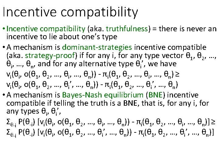 CPS 590 2 Mechanism design Michael Albert and
