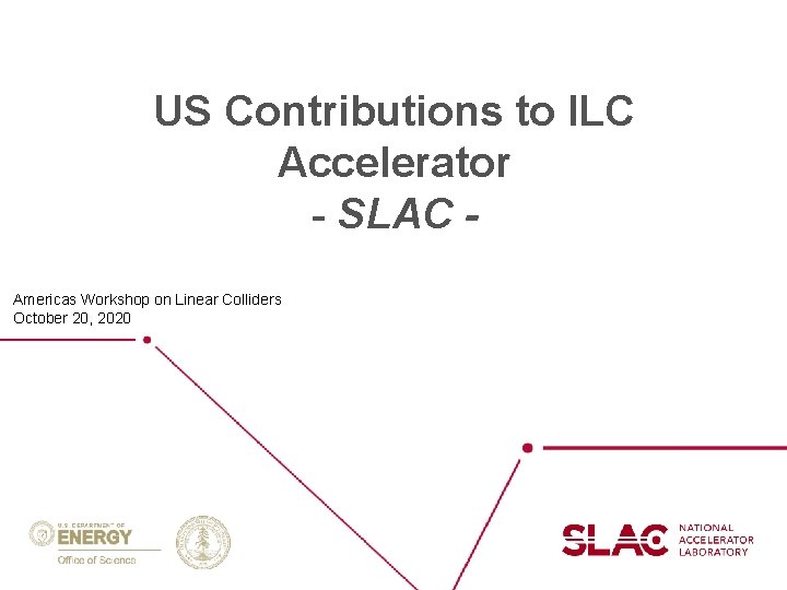 US Contributions to ILC Accelerator SLAC Americas Workshop