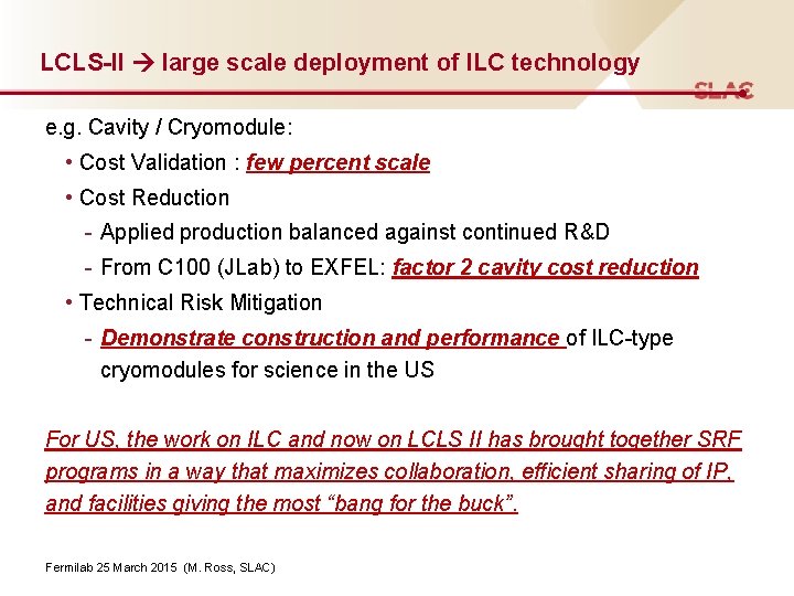 US Contributions to ILC Accelerator SLAC Americas Workshop