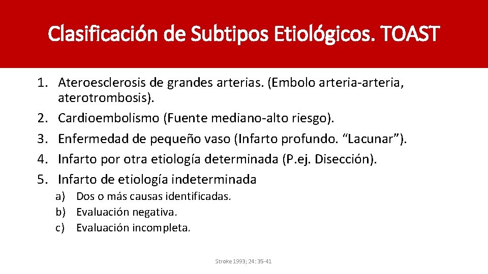 Enfermedad Vascular Cerebral Aterotrombtica Epidemiologia Academia ...