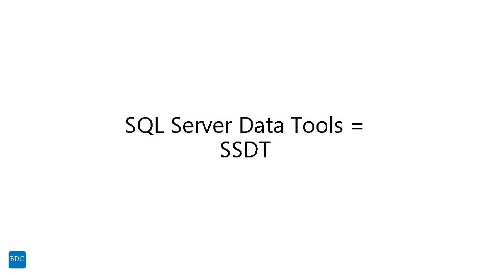 Real World SQL Server Data Tools Benjamin Day