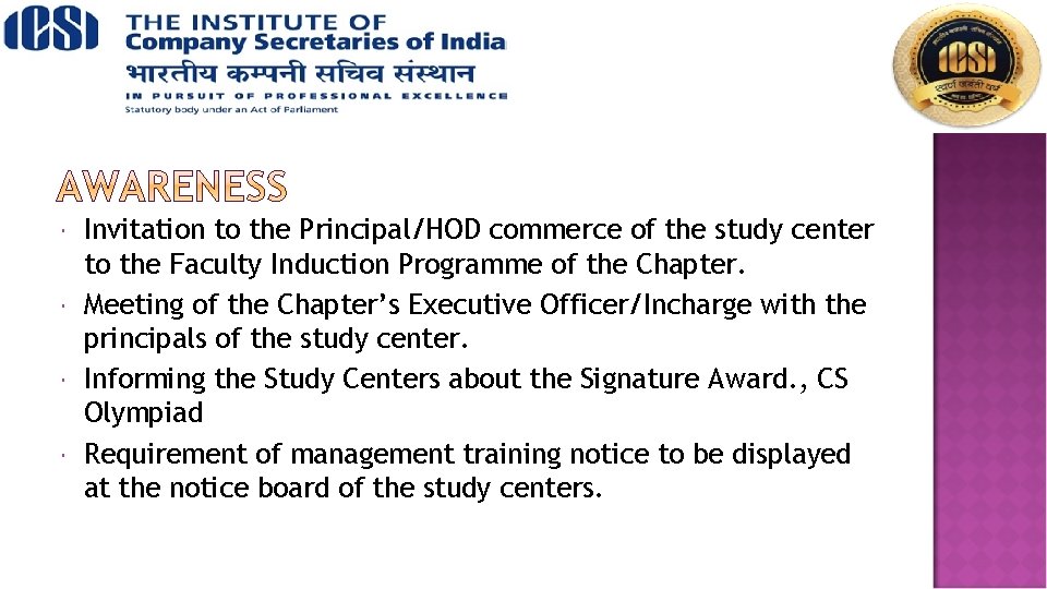 RD WIRO Main objective of the ICSI Study