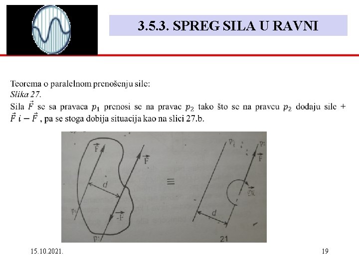 STATIKA II 3 SISTEM SILA dr Ljiljana Peci
