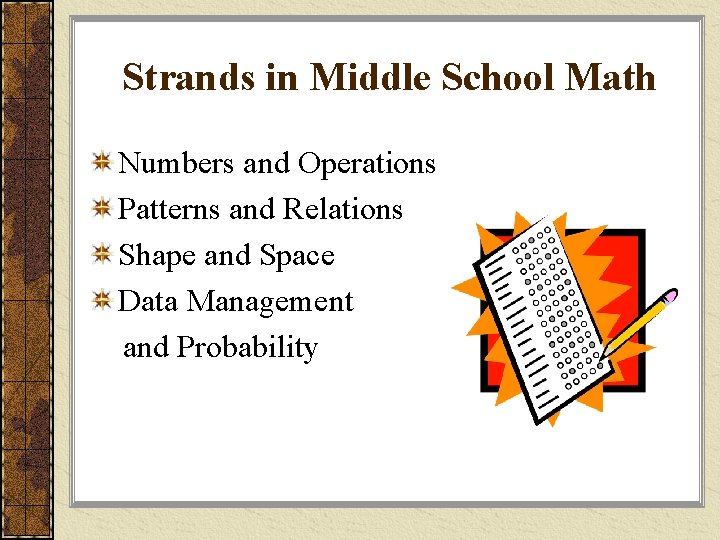 Math At JCS Middle School 2012 2013 IMPORTANT