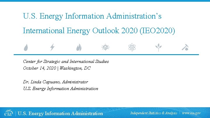 U S Energy Information Administrations International Energy Outlook