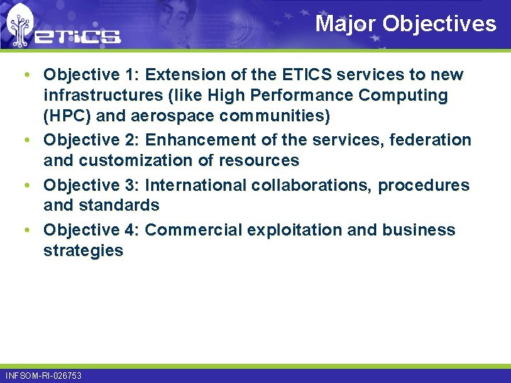 2 ETICS 2 Elisabetta Ronchieri INFN Grid Referee