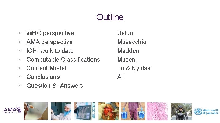 International Classification of Health Interventions COLLABORATION ...