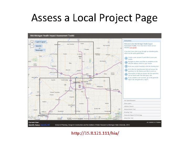 MidMichigan Health Impact Assessment Toolkit Resources and Tools MidMichigan Health Impact Assessment Toolkit Resources and Tools