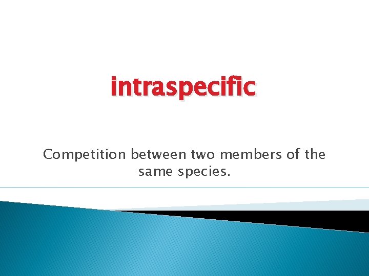 ECOSYSTEMS Learning objectives Terms and definitions Define the