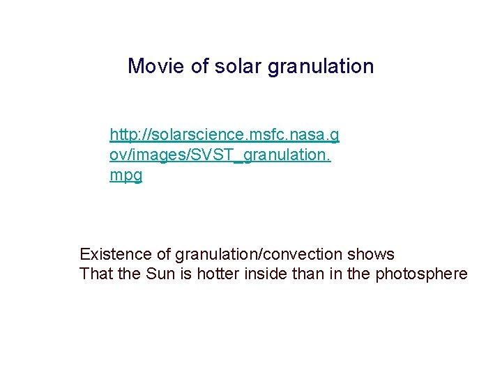 The Interior Structure of the Sun First hint