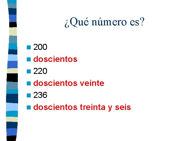 Vocabulario Leccin 5 n In this slideshow you