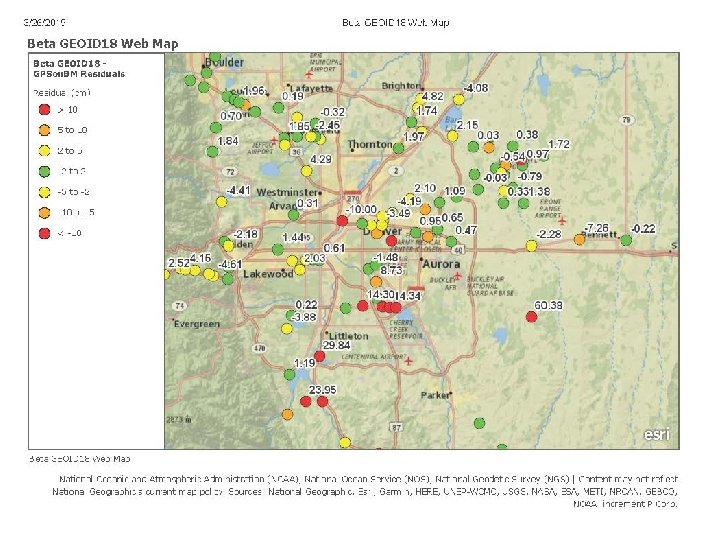 Geoid 18 GPS on Bench Marks Tools and