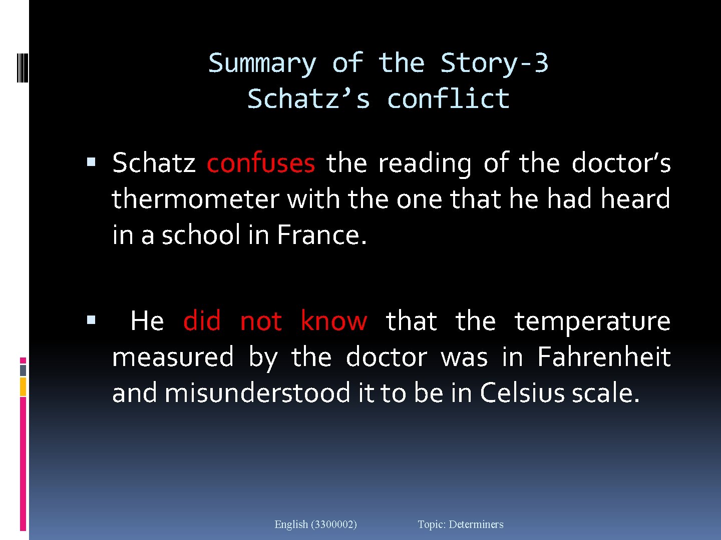 A Days Wait Ernest Hemingway Summary and critical