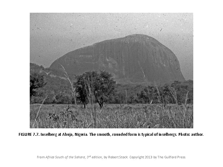 FIGURE 7 1 Physiography Major physical features From