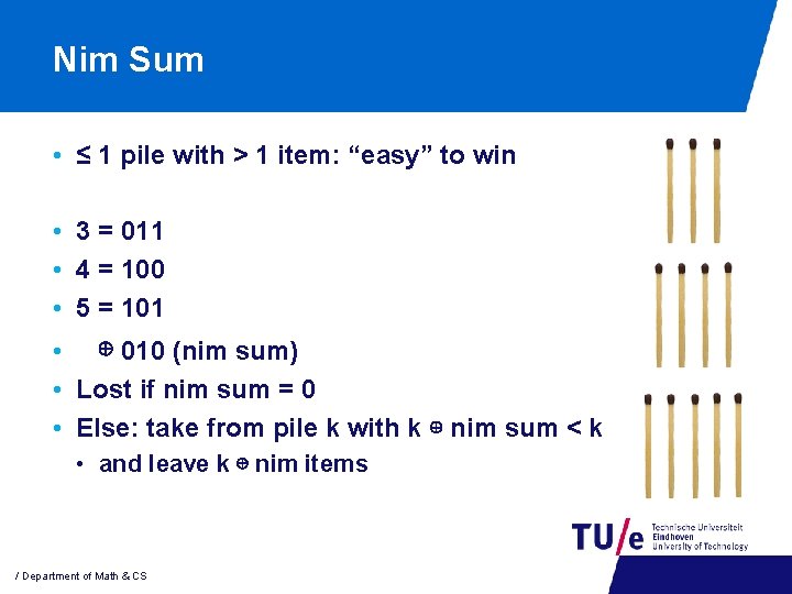 Problem Solving Presenting and Programming Tom Verhoeff Dept
