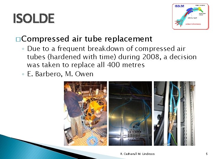 Technical Report th ISCC Meeting 16 February 2009