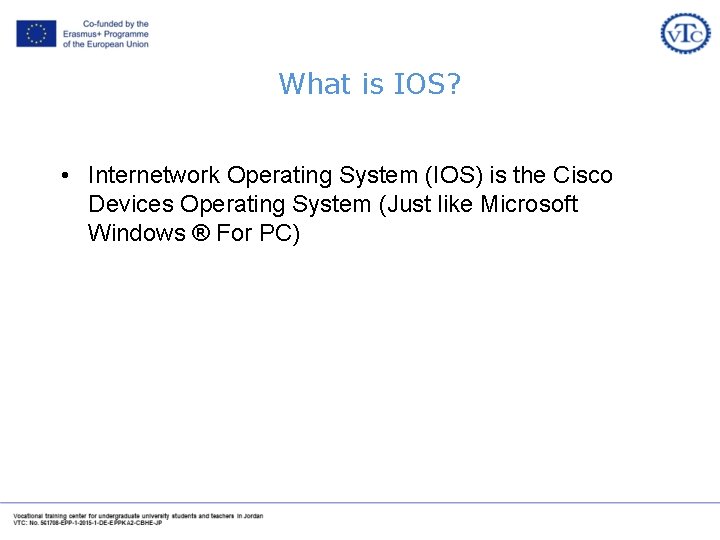 Introduction to IOS Presented By Dr Waleed Alseat